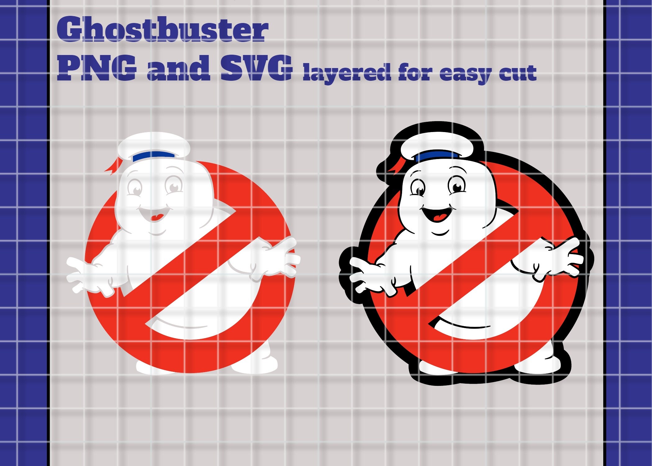 Ghostbuster PNG and Svg Layered for Easy Cut/perfect for - Etsy