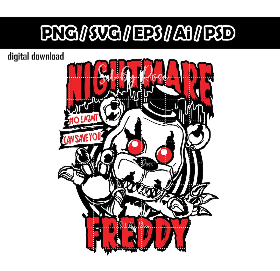 Nightmare Freddy / FNAF / Five Nigths at Freddys / FNAF Movie / Freddy ...