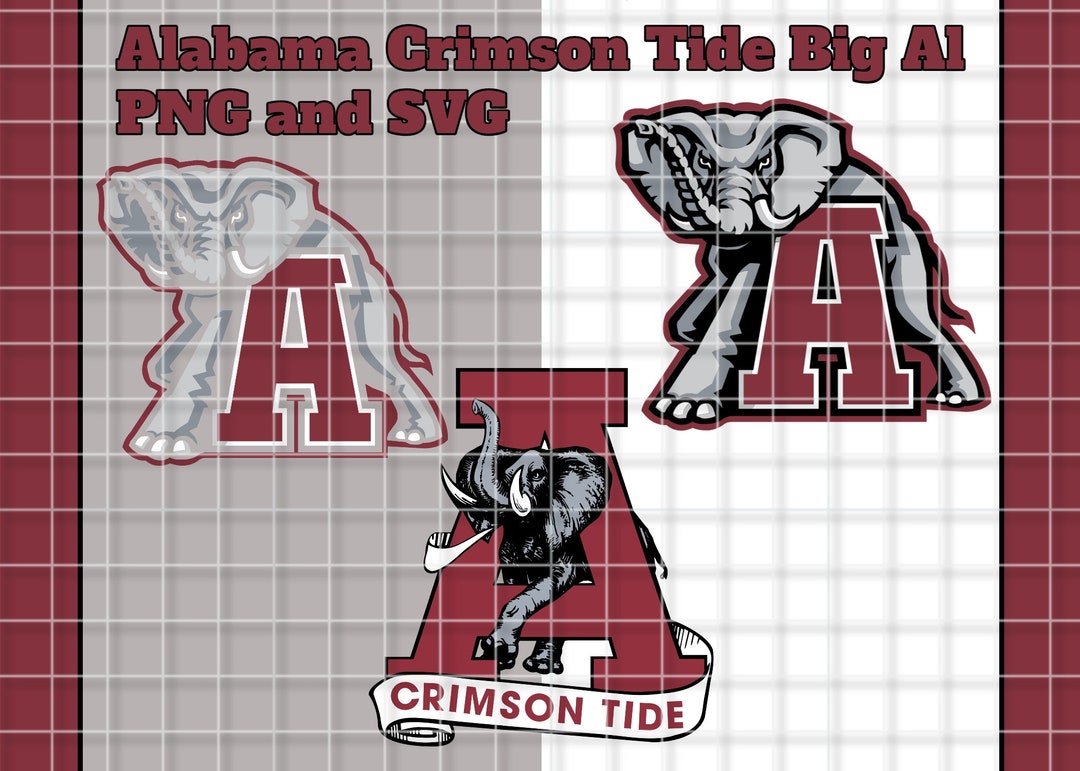 Big Al/alabama Crimson Tide PNG and SVG Perfect for Decal - Etsy Australia
