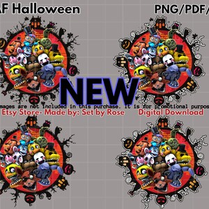 Five Nights at Freddy's FNAF 5naf/security Breach/ Svg/png/pdf/jpg - Etsy