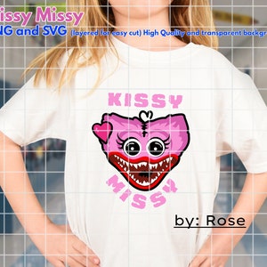 Kissy Missy Poppy Playtime PNG N SVG Digital Download Zip File /perfect ...