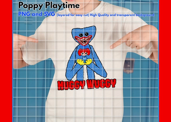Poppy Playtime Huggy Wuggy Fnf PNG and Svg/perfect for HTV - Etsy