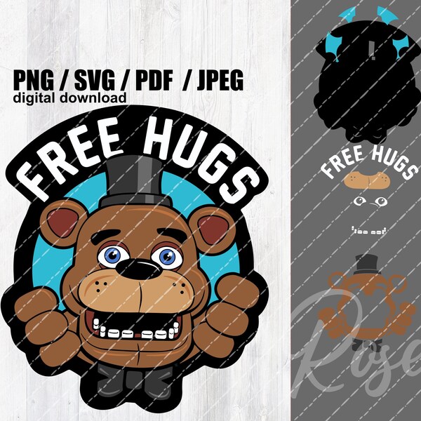Five Nights at Freddys Vector - Etsy