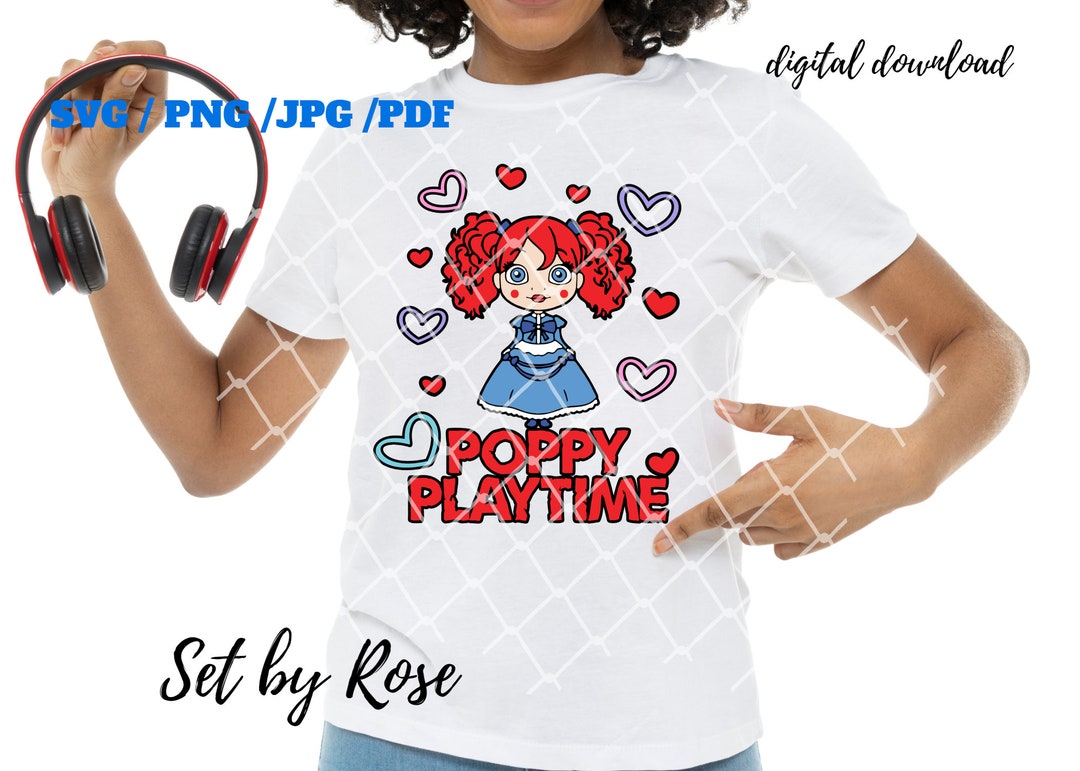 Poppy Playtime Valentine Day Love Heart Huggy Wuggy Game Svg / Png ...