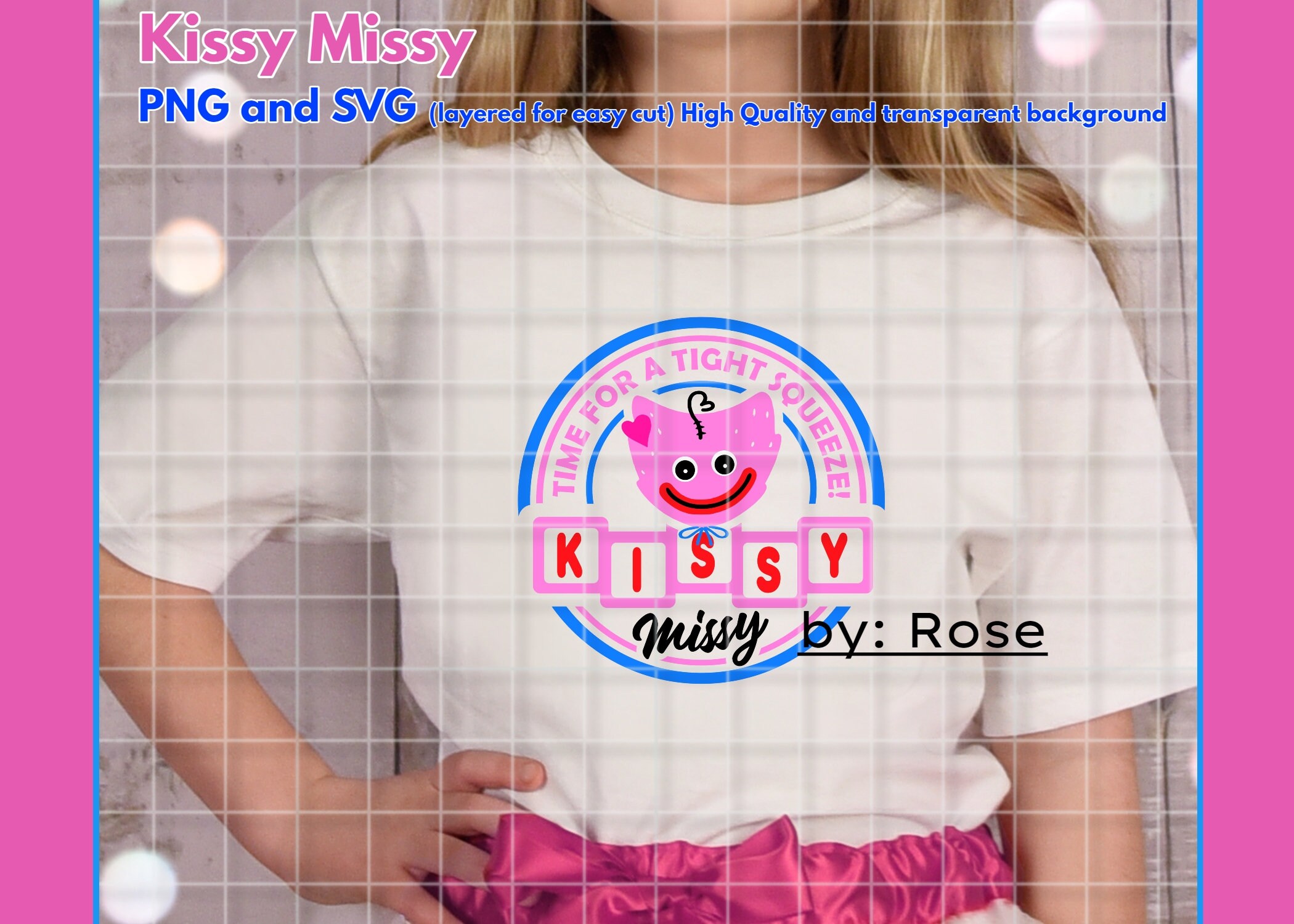 Kissy Missy Poppy Playtime PNG N SVG Digital Download/perfect - Etsy UK