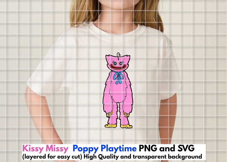 Kissy Missy Poppy Playtime Fnf PNG and SVG Digital - Etsy