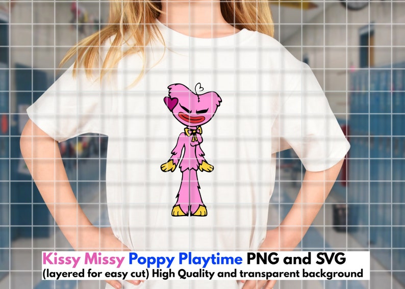 Kissy Missy Poppy Playtime Fnf PNG and SVG Digital - Etsy