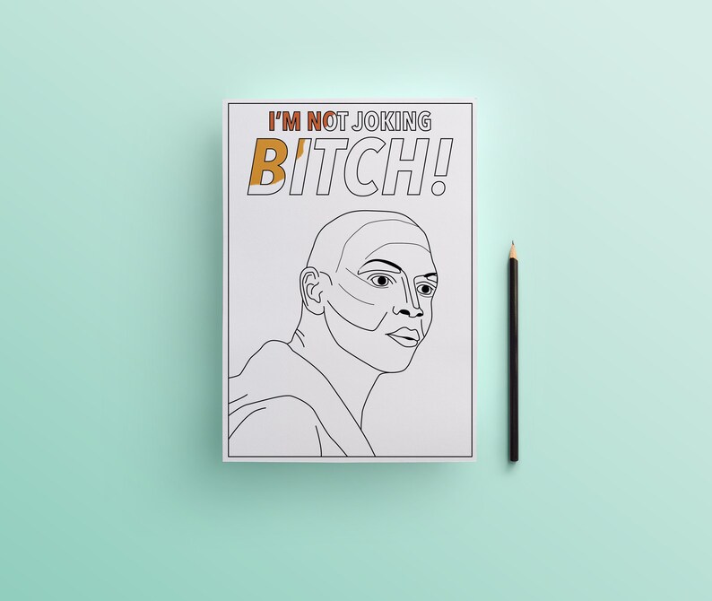 Rupaul's Drag Race Printable Coloring Page, Coco Montrese Colouring ...