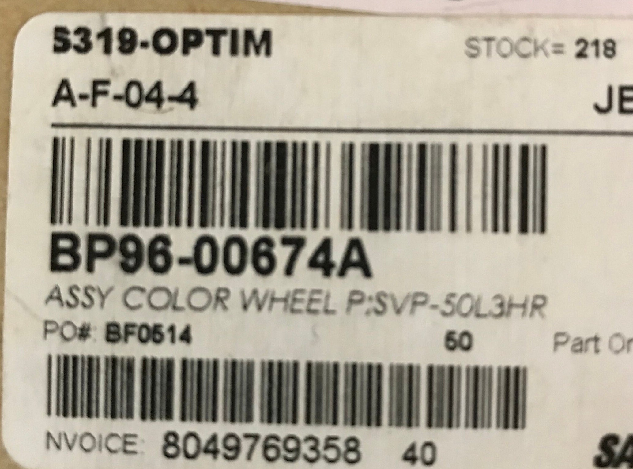 Samsung Color Wheel BP96-00674A Brand New Sealed Case - Etsy