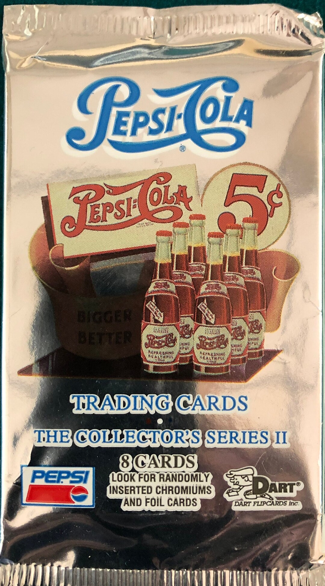 Pepsi-cola Trading Cards Collectors Series II 5 Packs of 8 Cards - Etsy