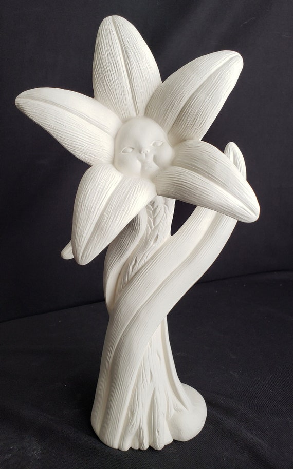Ceramic Bisque Smiley Face Sunflower | Etsy