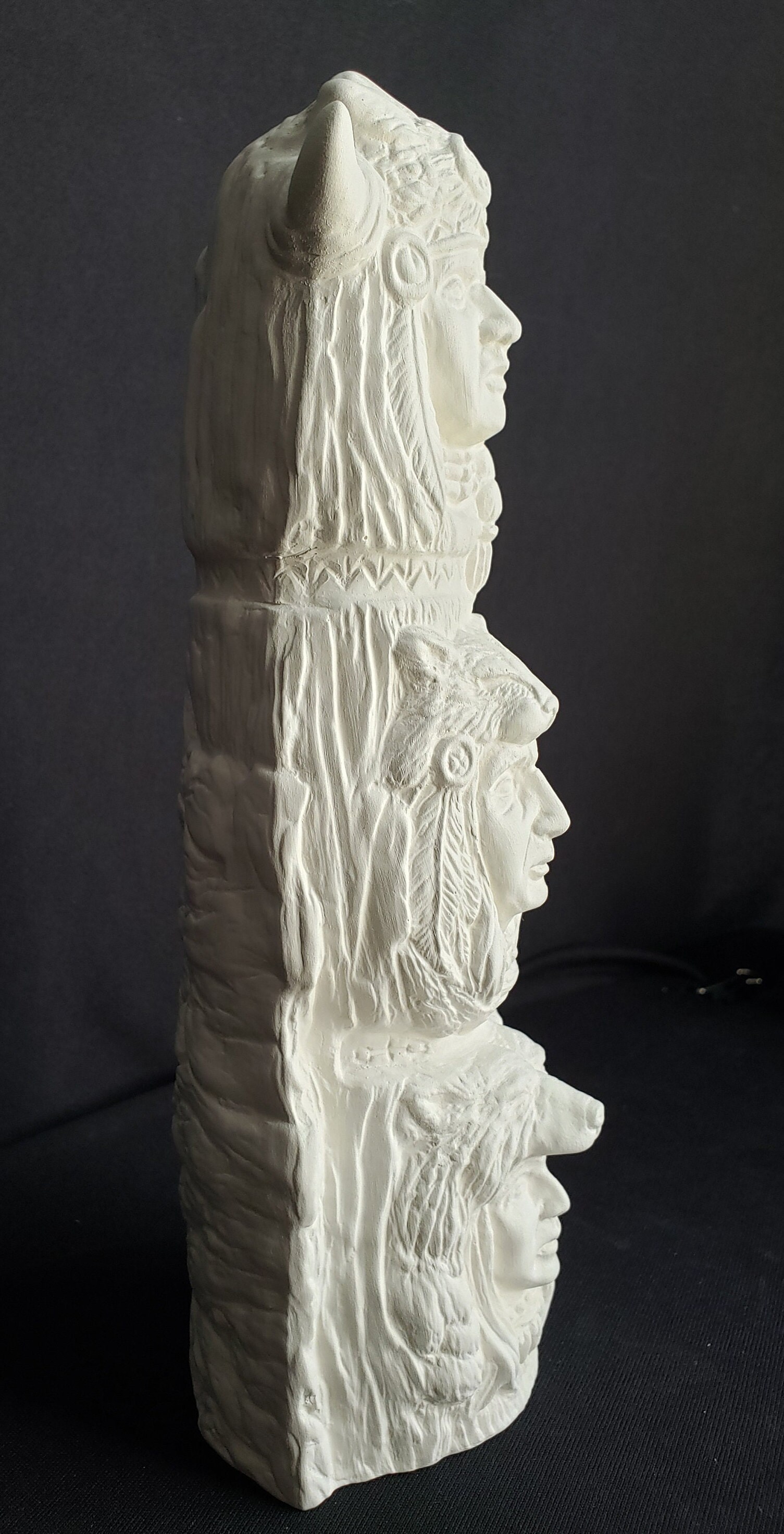 Ceramic Bisque - Native American Totem - Etsy