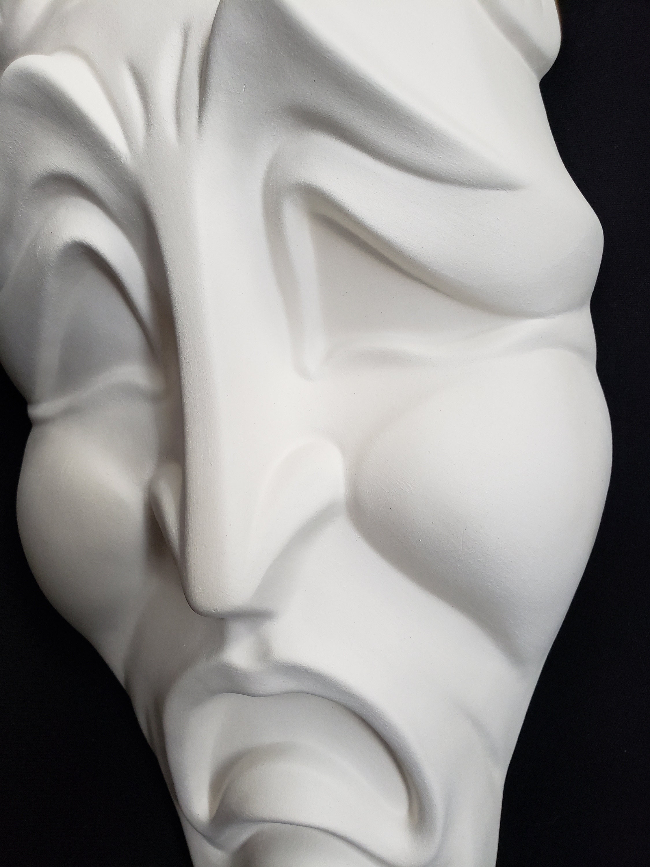 Ceramic Bisque - Classic Comedy and Tragedy Wall Plaques Set of Two - Etsy