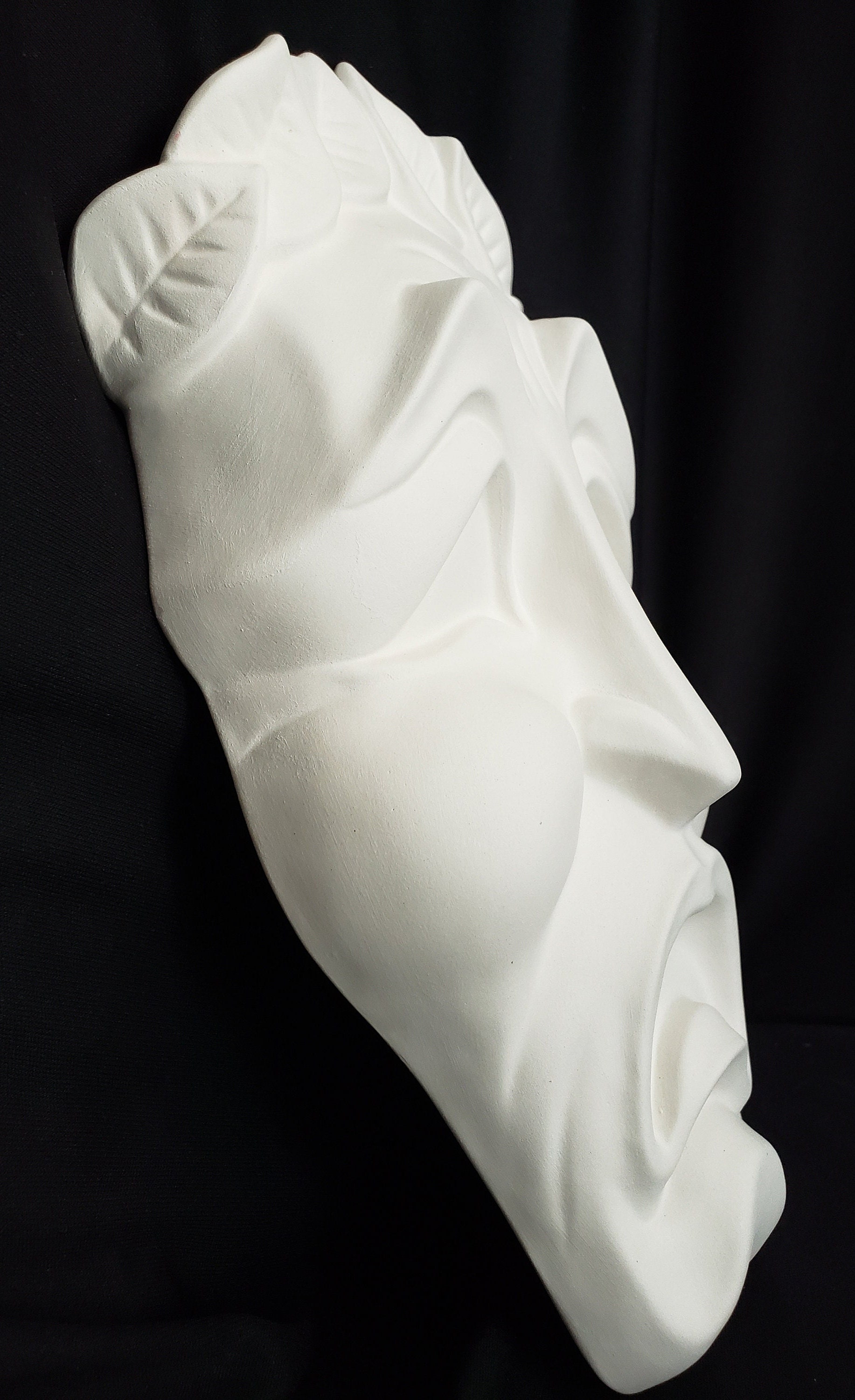 Ceramic Bisque - Classic Comedy and Tragedy Wall Plaques Set of Two - Etsy