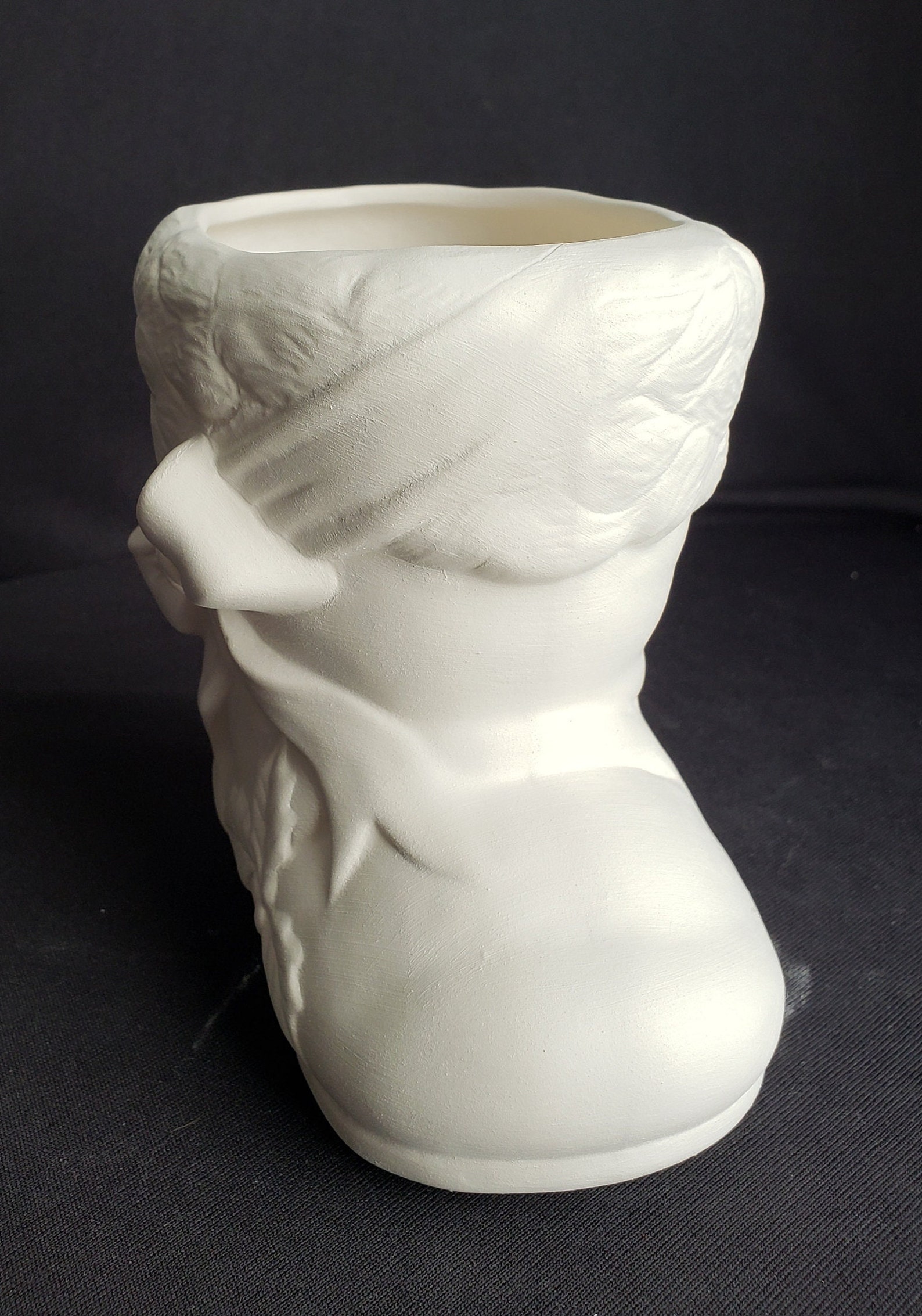 Ceramic Bisque - Santa Boot/ Candy Cane Boot - Etsy