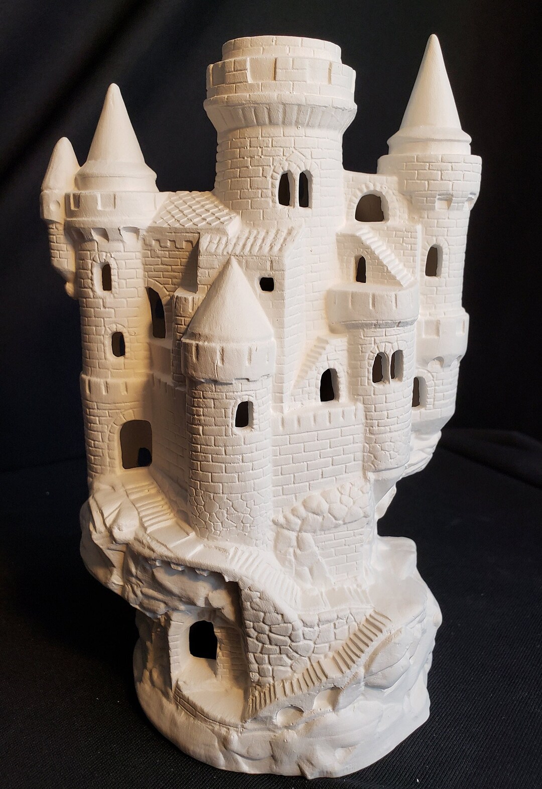 Ceramic Bisque - Medieval Castle for Shelf or Aquarium - Etsy