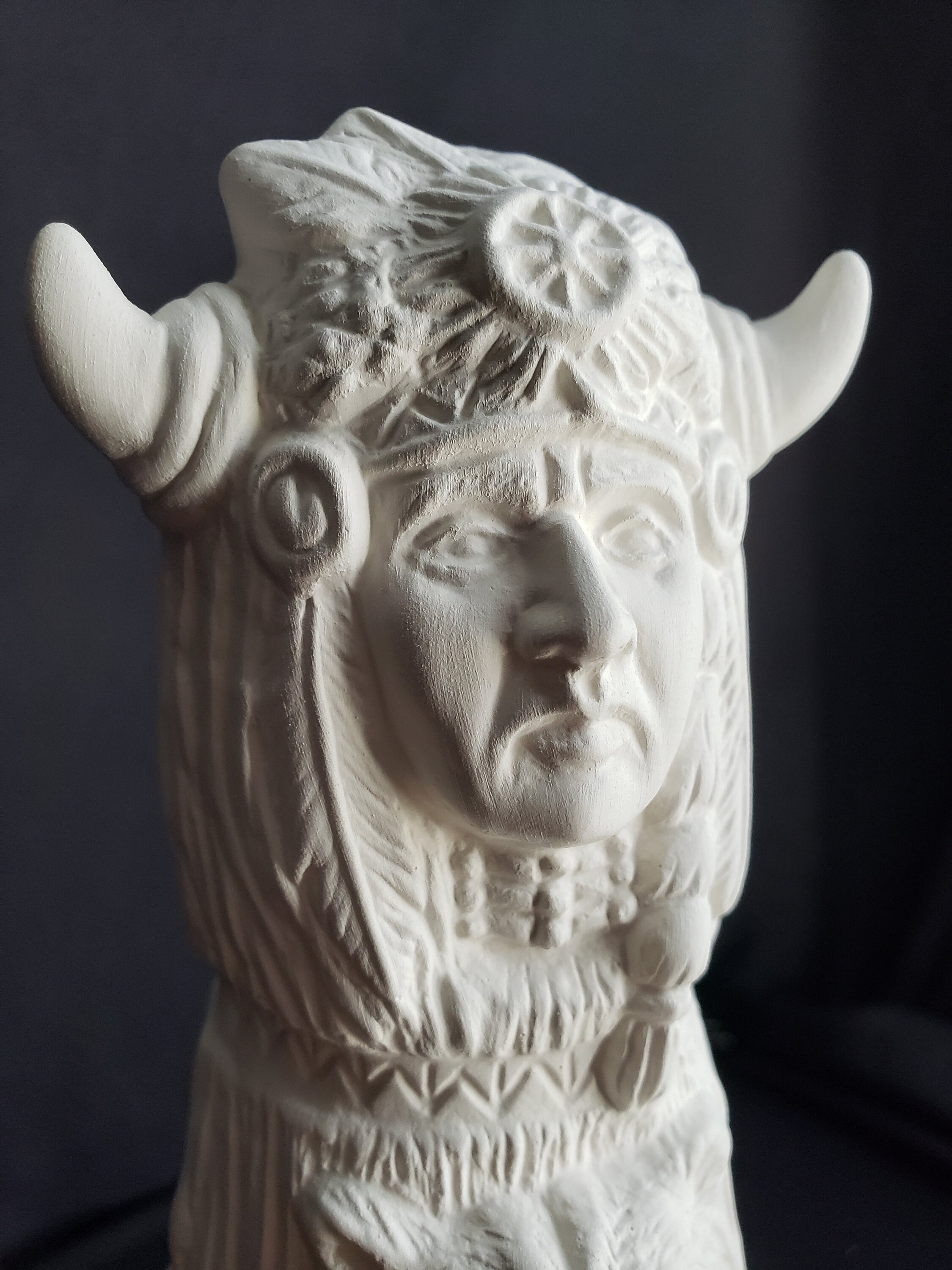 Ceramic Bisque - Native American Totem - Etsy