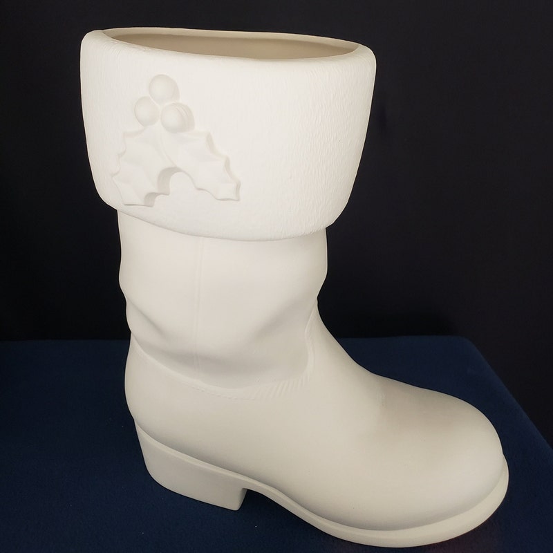 Santa Boot Vase - Etsy