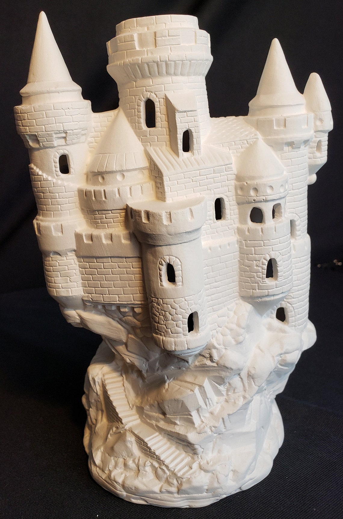 Ceramic Bisque Medieval Castle for Shelf or Aquarium - Etsy