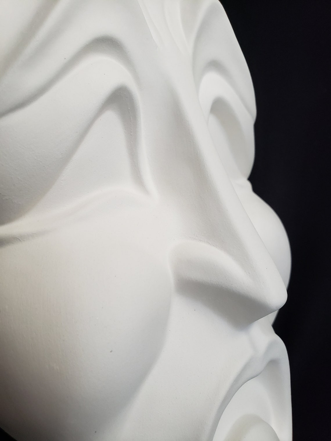 Ceramic Bisque - Classic Comedy and Tragedy Wall Plaques Set of Two - Etsy