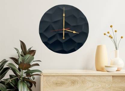 Hand Work 3D Design Wall Clock Bluedesigner Epoxy Wall - Etsy