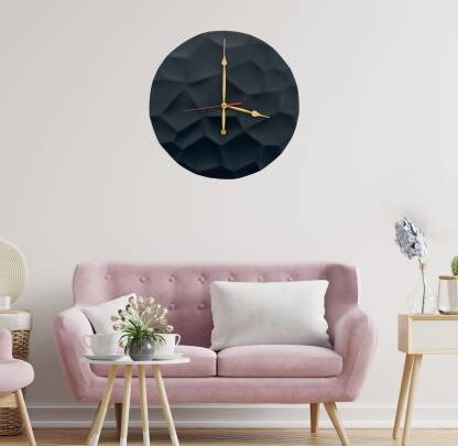 Hand Work 3D Design Wall Clock Bluedesigner Epoxy Wall - Etsy