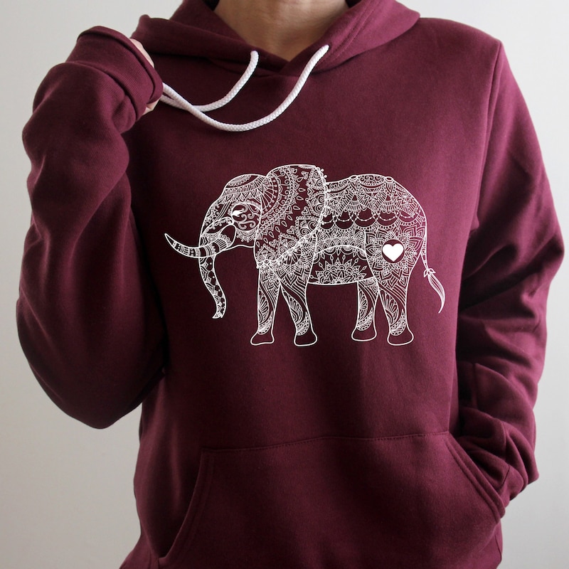 Mandala Hoodie for Men - Etsy