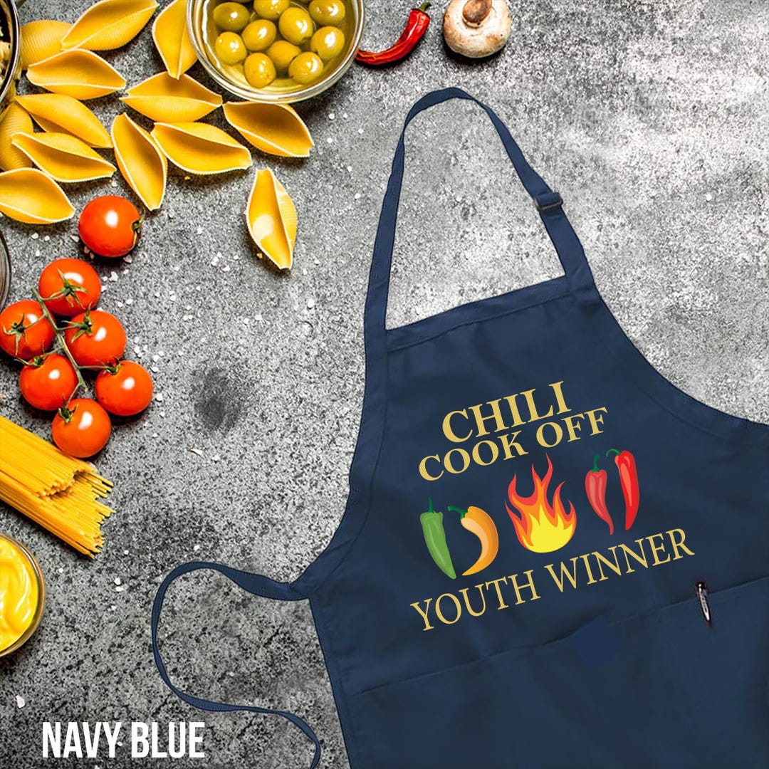 Personalized Chili Cook off Aprons, Custom Hot Pepper Cooking Contest ...