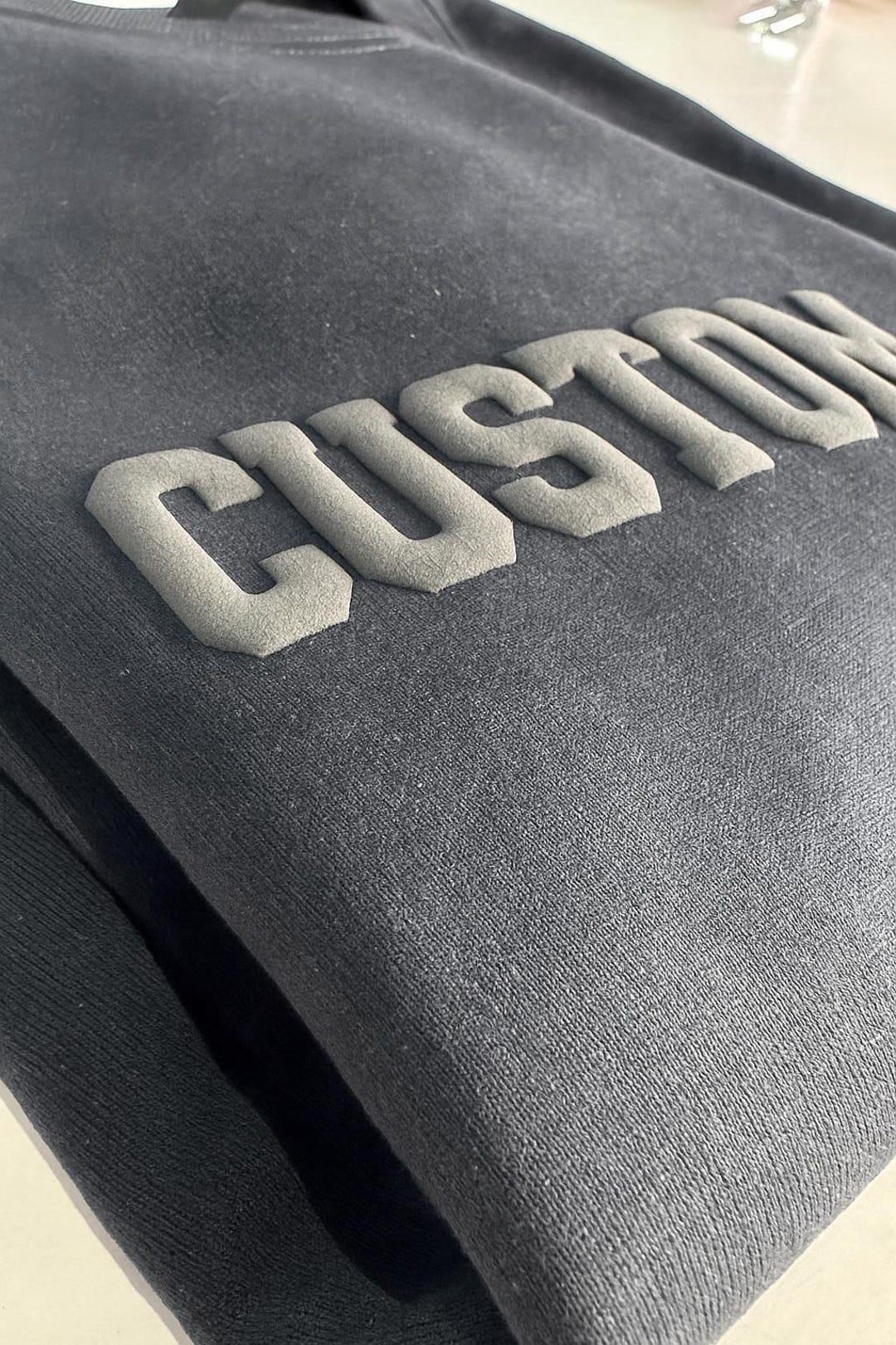 Custom Puff Embossed Sweatshirt, Custom Embossed Mascot Shirt ...