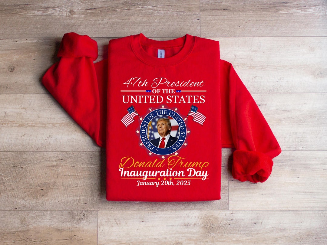 Inauguration Shirt,trump Inauguration Day Sweatshirt,trump Vance Shirt ...