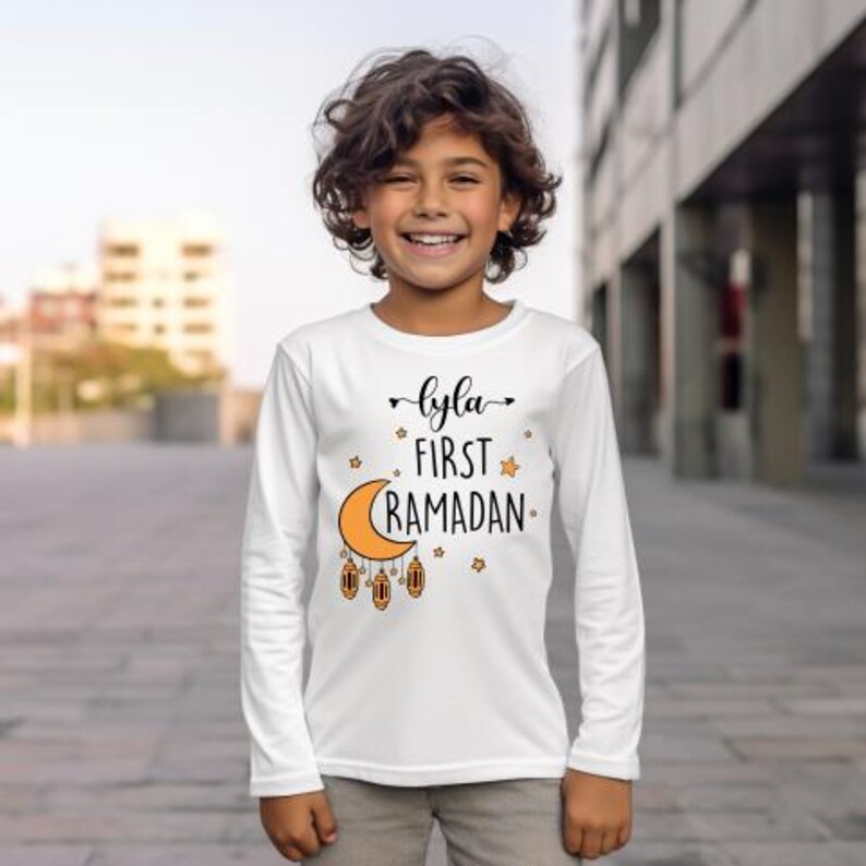 Custom My First Ramadan Baby Onesie®, Personalized Ramadan Baby Shirt ...