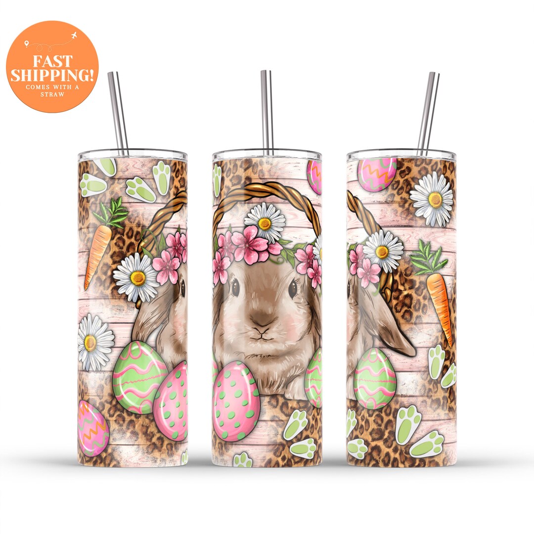Easter Bunny Tumbler, Easter 20oz Tumbler, Easter Gift, Easter Mug ...