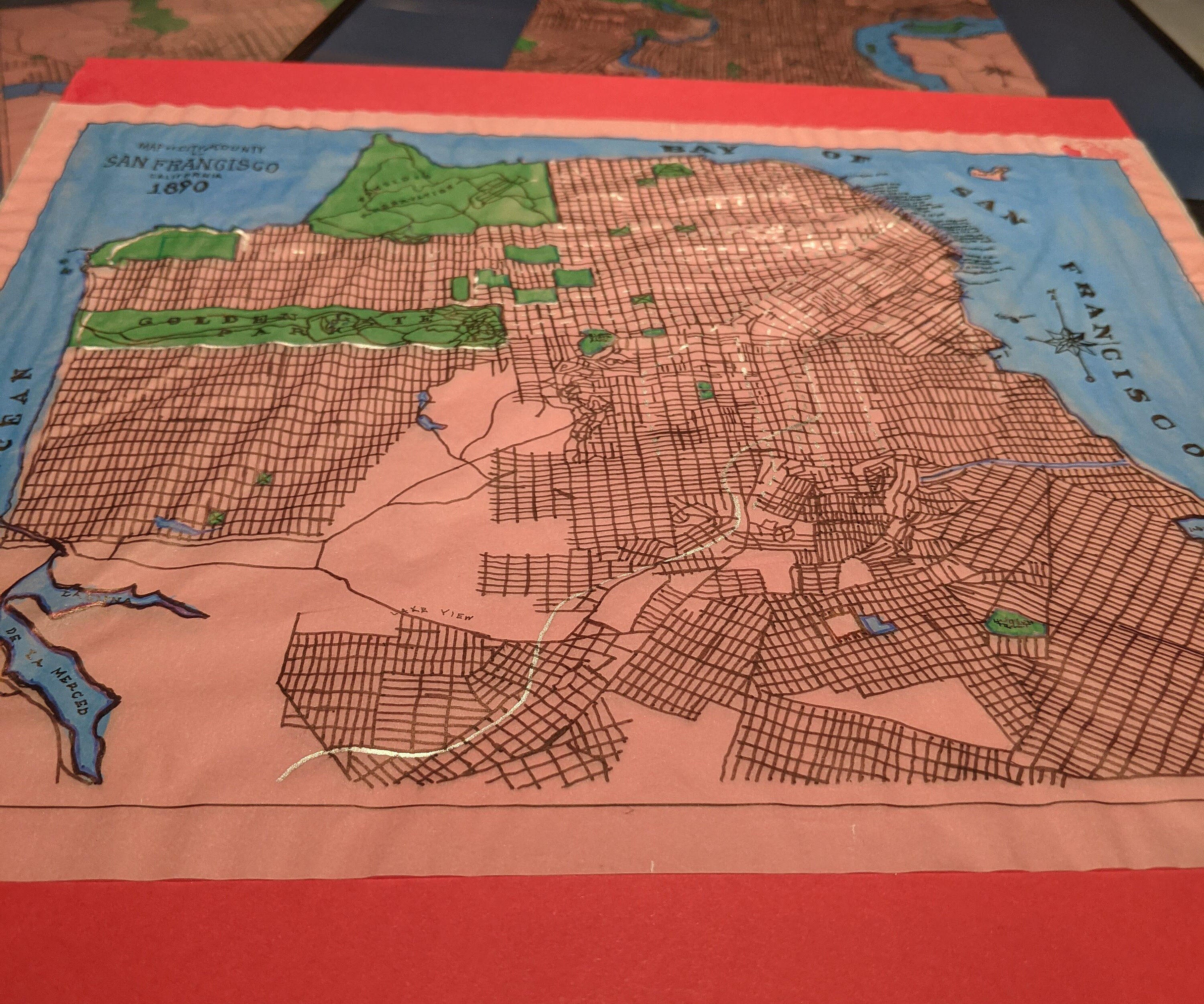 Custom Hand Drawn Maps - Etsy