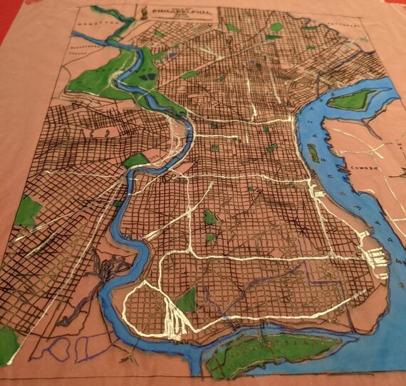 Custom Hand Drawn Maps | Etsy