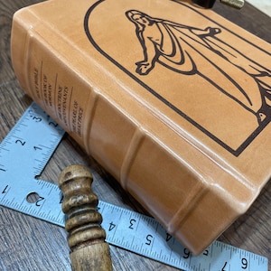 Handcrafted Leather LDS Quad: Book of Mormon, Triple Combination Holy ...