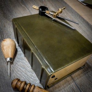 Handcrafted Leather LDS Quad: Book of Mormon, Triple Combination Holy ...