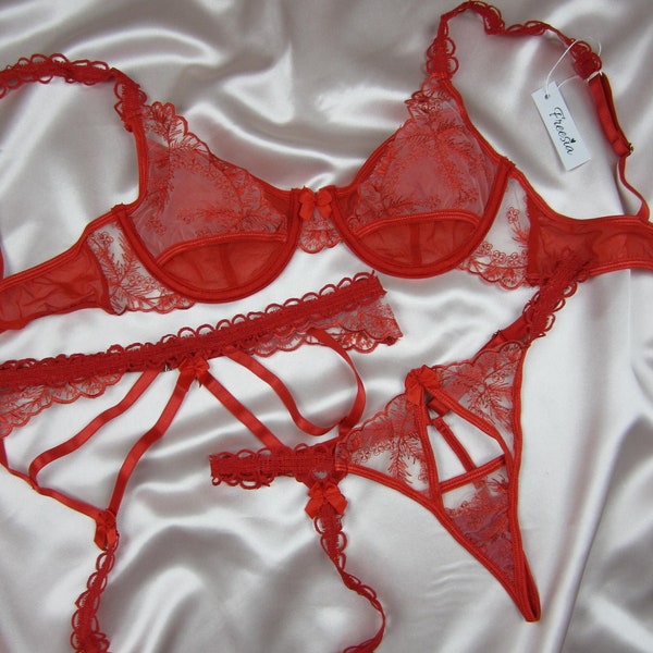 Lingerie Set - Etsy