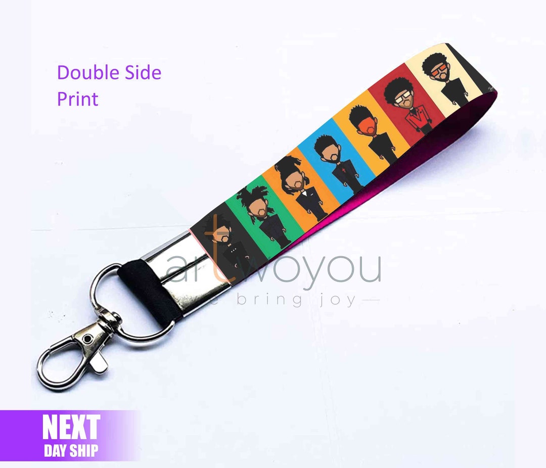 The Weeknd Keychain the Weeknd Fabric Print the Weeknd the - Etsy Canada