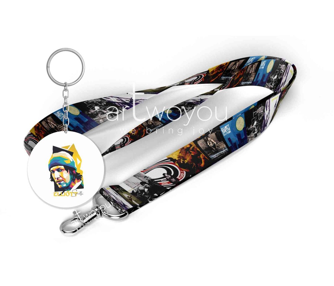 Smith Album Layard With Round Medal Keychain Set of Lanyard & - Etsy