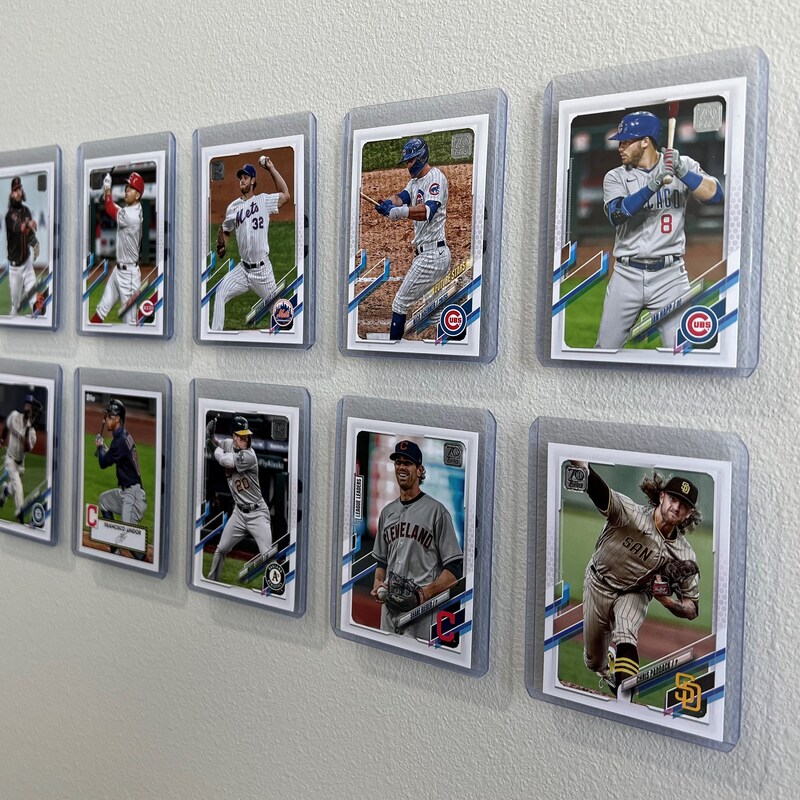 Baseball Card Set Display - Etsy