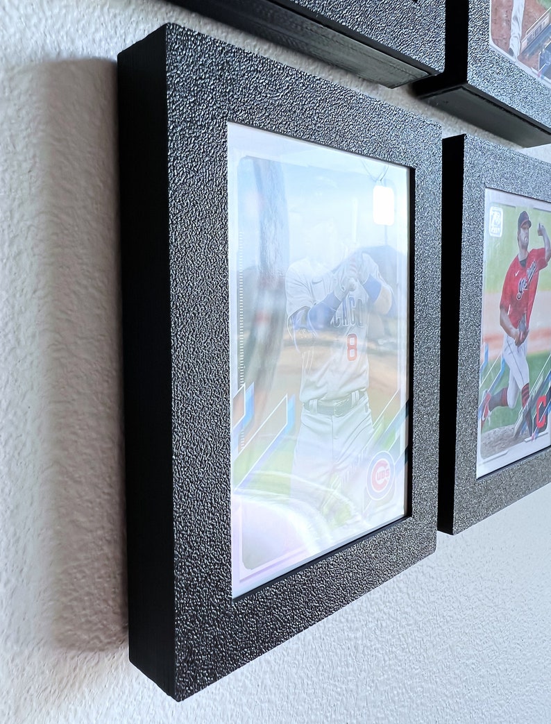 Trading Card Wall Display Set of 4 Thick Frames - Etsy