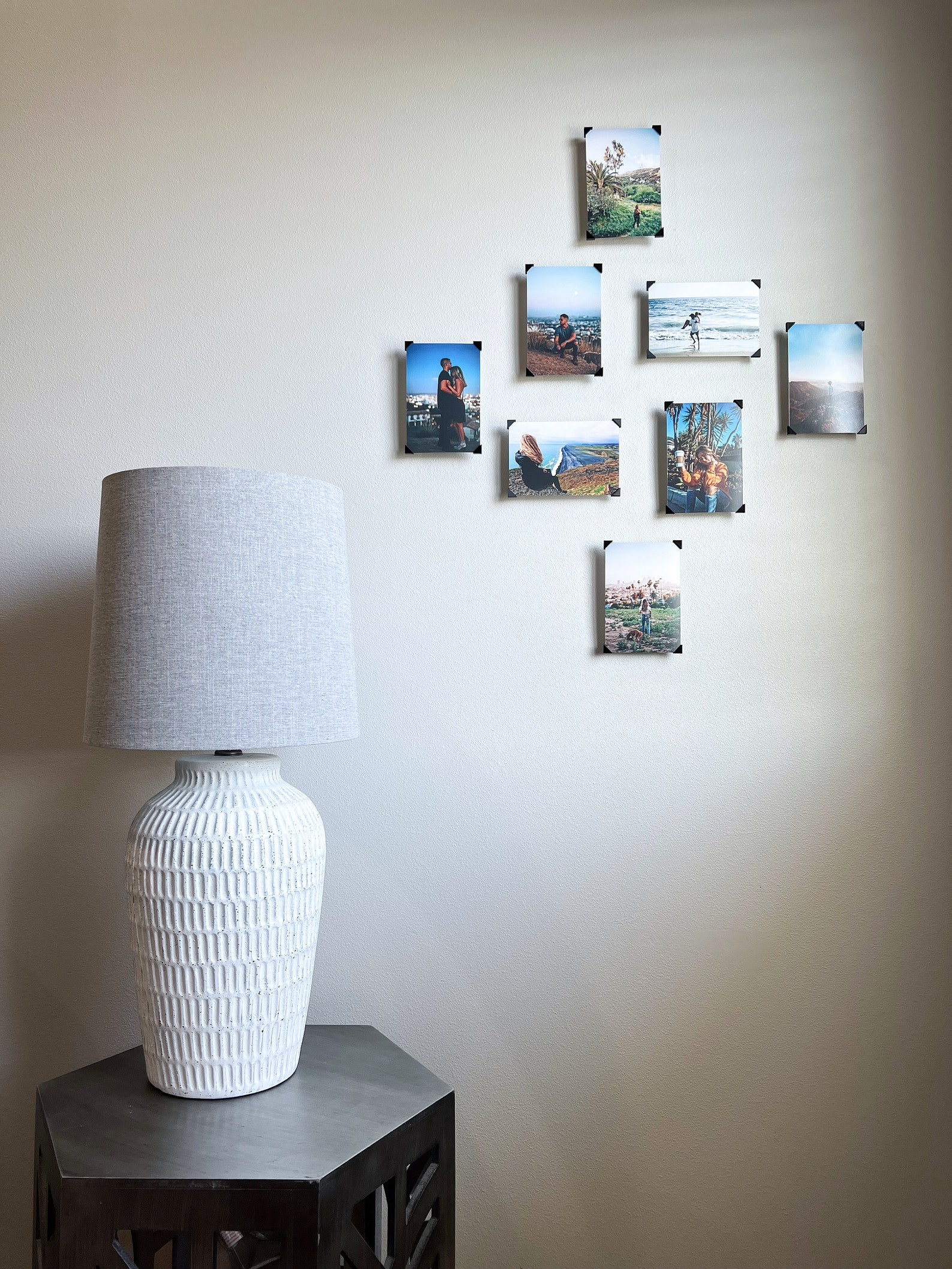 Collage of 8 Pictures - Easy to Hang System (size 4x6") - Etsy