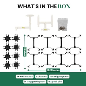 Trading Card Wall Display - Set of 8 - Etsy