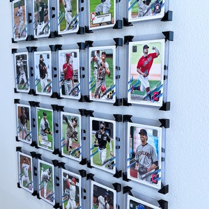 Trading Card Wall Display- Set of 20 - Etsy