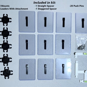 Floating Trading Card Wall Display - Set of 10 - Etsy