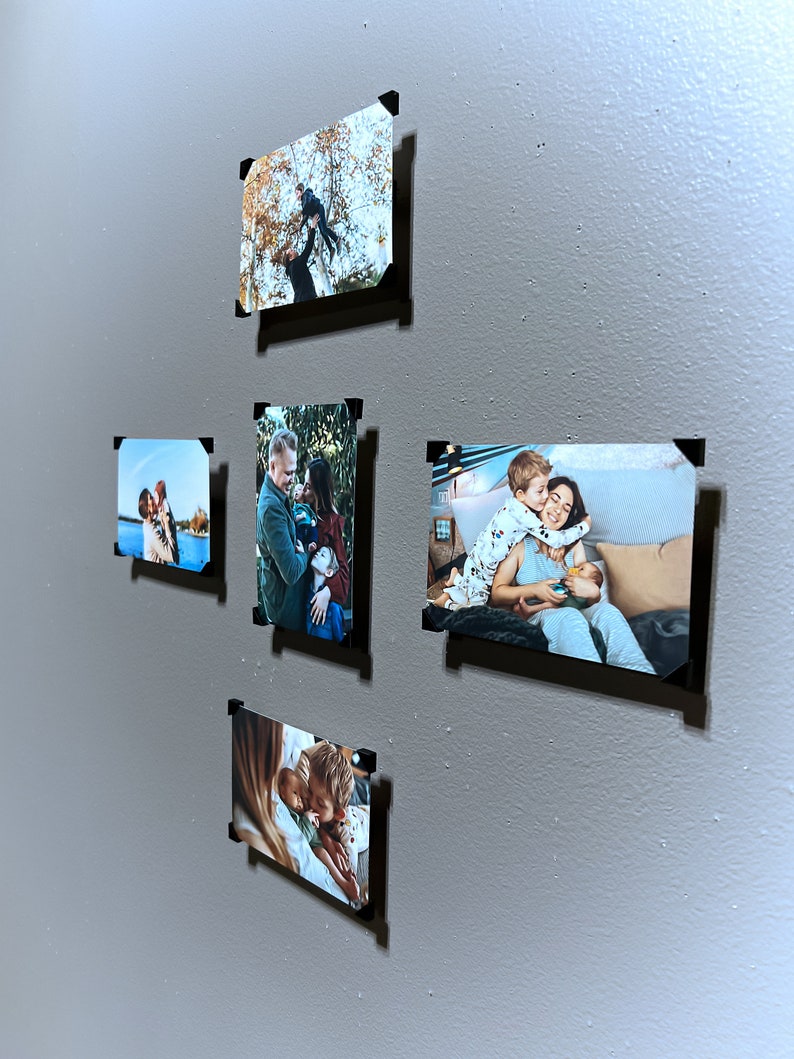 Collage of 5 Pictures Easy to Hang System size 4x6 - Etsy