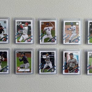 Floating Trading Card Wall Display - Set of 10 - Etsy