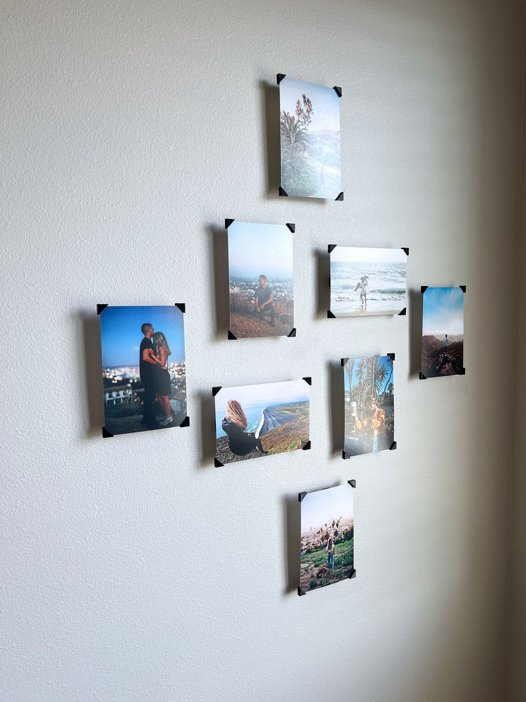 Collage of 8 Pictures - Easy to Hang System (size 4x6") - Etsy