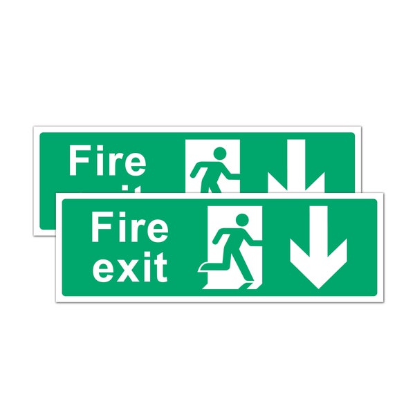 Exit Sign - Etsy UK