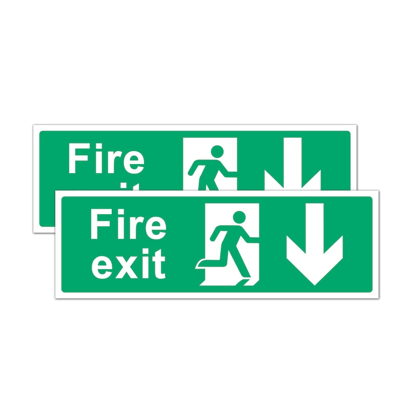 Exit Sign - Etsy UK